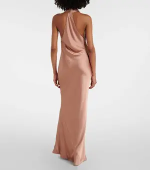 Norma Kamali Draped Gown
