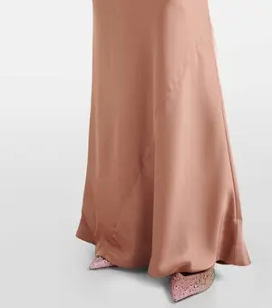 Norma Kamali Draped Gown