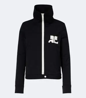COURREGES Logo Jacket - Black