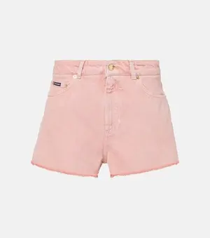 Dolce & Gabbana Denim Shorts - Pink