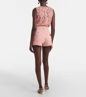 Dolce & Gabbana Denim Shorts - Pink
