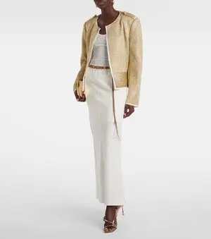 XU ZHI Jersey Maxi Skirt