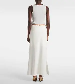 XU ZHI Jersey Maxi Skirt