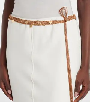 XU ZHI Jersey Maxi Skirt