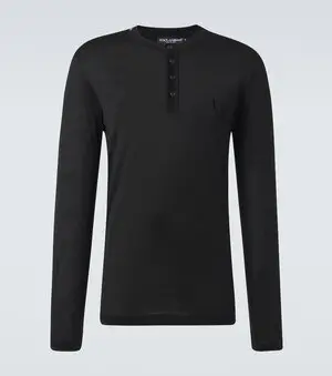 Dolce & Gabbana Henley T-shirts For Men