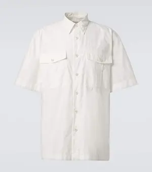 Dries Van Noten Cotton Canvas Shirt