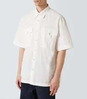 Dries Van Noten Cotton Canvas Shirt