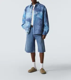 ERL Cotton Corduroy Shirt - Blue
