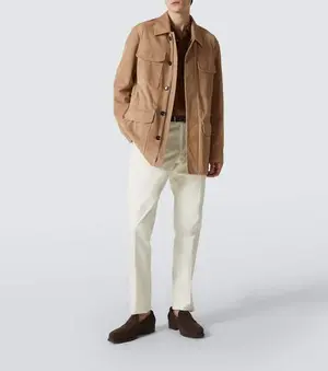 Brioni Suede Field Jacket