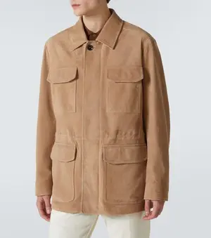 Brioni Suede Field Jacket