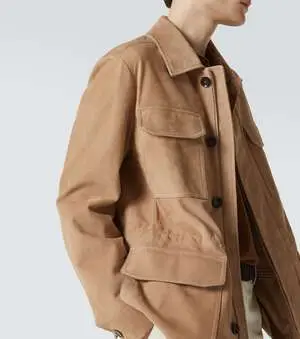 Brioni Suede Field Jacket