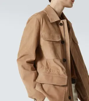 Brioni Suede Field Jacket
