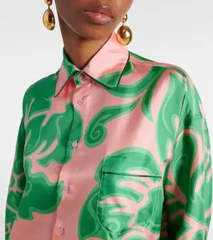 Etro Printed Silk Blouse