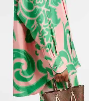 Etro Printed Silk Blouse