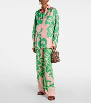 Etro Printed Silk Blouse
