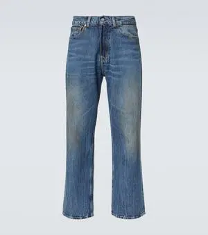 Our Legacy Third Cut Wide-leg Jeans - Blue