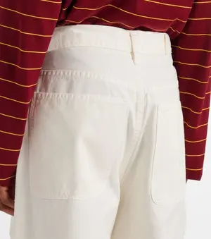 Citizens Of Humanity Ayla High-rise Cotton Cargo Pants - White