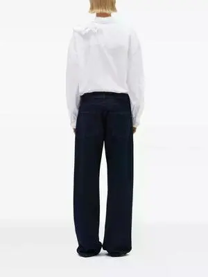 MSGM Embroidered Jeans