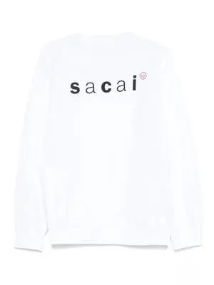 Sacai Wtaps-print Sweatshirt