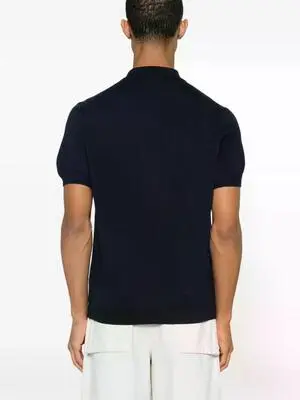 Canali Knitted Polo Shirt