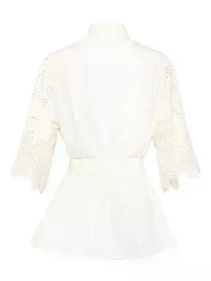 Elie Saab Cotton Embroidered Shirt