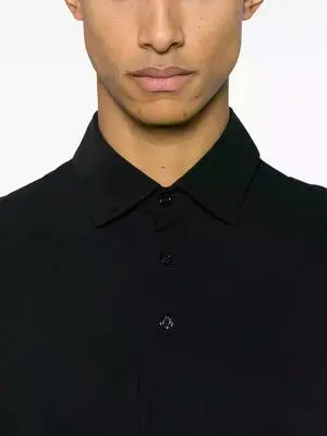 Herno Spring Polo Shirt - Black