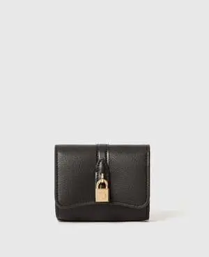 Stella McCartney Falabella Tri-fold Wallet - Black