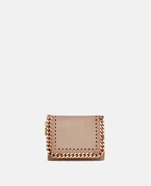 Stella McCartney Falabella Tri-fold Wallet - Moss
