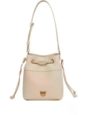 Pinko Small Leather Bucket Bag
