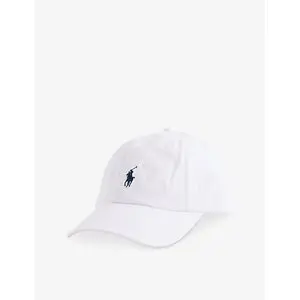 Polo Ralph Lauren Brand-embroidered Cap - White/ Newport Navy