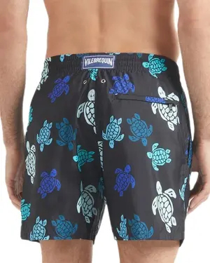 Vilebrequin Mahina Printed Swim Trunks - Black