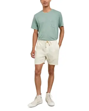 Rails Archer Regular Fit 6" Shorts - Ecru