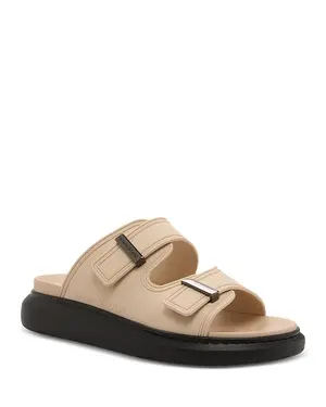 Alexander McQueen Alexander McQueen Rubber Slide Sandals Caper