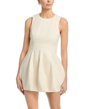 Bcbgmaxazria Bubble Mini Dress - Gardenia