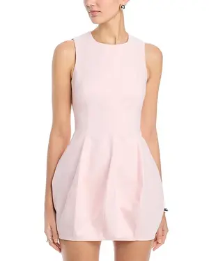 Bcbgmaxazria Bubble Mini Dress - Pink Blush