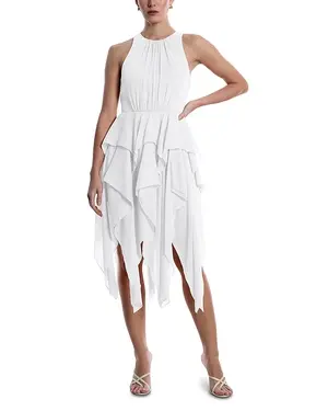 Bcbgmaxazria Ruffle Skirt Dress
