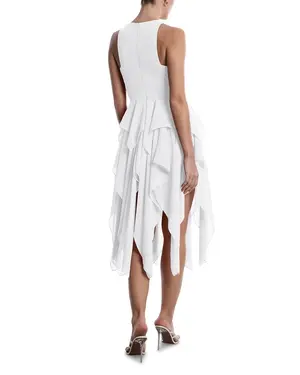 Bcbgmaxazria Ruffle Skirt Dress