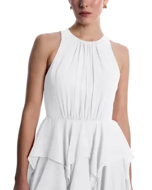 Bcbgmaxazria Ruffle Skirt Dress