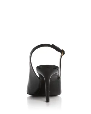 STUART WEITZMAN Power Slingback Pumps - Black