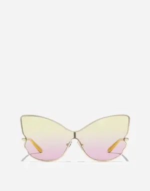 Dolce & Gabbana Butterfly Sunglasses - Yellow