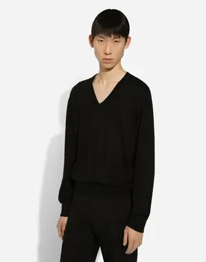 Dolce & Gabbana V-neck Cashmere Sweater