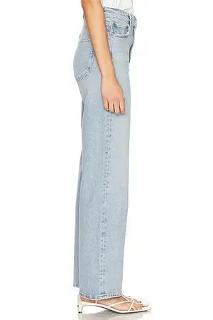 AGOLDE Harper Mid-rise Straight Jeans - Beam