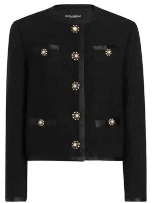 Dolce & Gabbana Straight Hem Jackets For Women