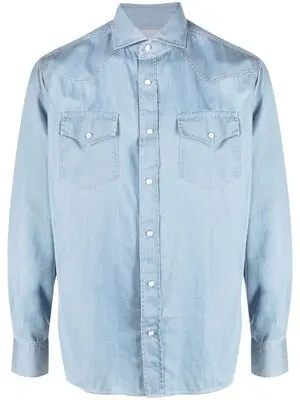 BRUNELLO CUCINELLI Denim Shirt