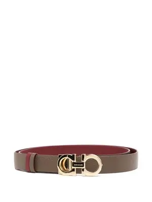FERRAGAMO Ferragamo Reversible Gancini Belt Brown