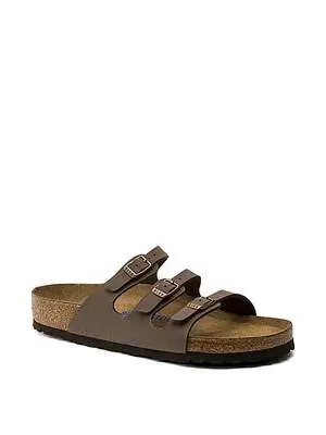 Pink Birkenstock Florida Soft Footbed Sandal - Brown