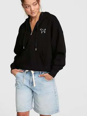 Pink Printed Sweatshirts Hoodies For Women
