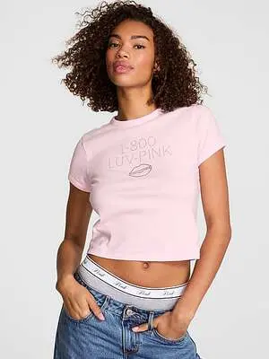 Pink Fitted T-shirts For Women
