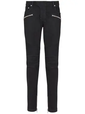 Balmain Zip Up Bottoms For Men