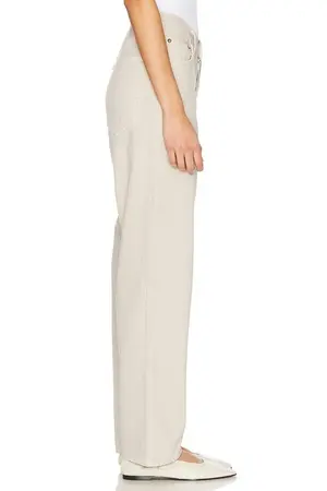 AGOLDE V-waist Baggy Jeans - Scone